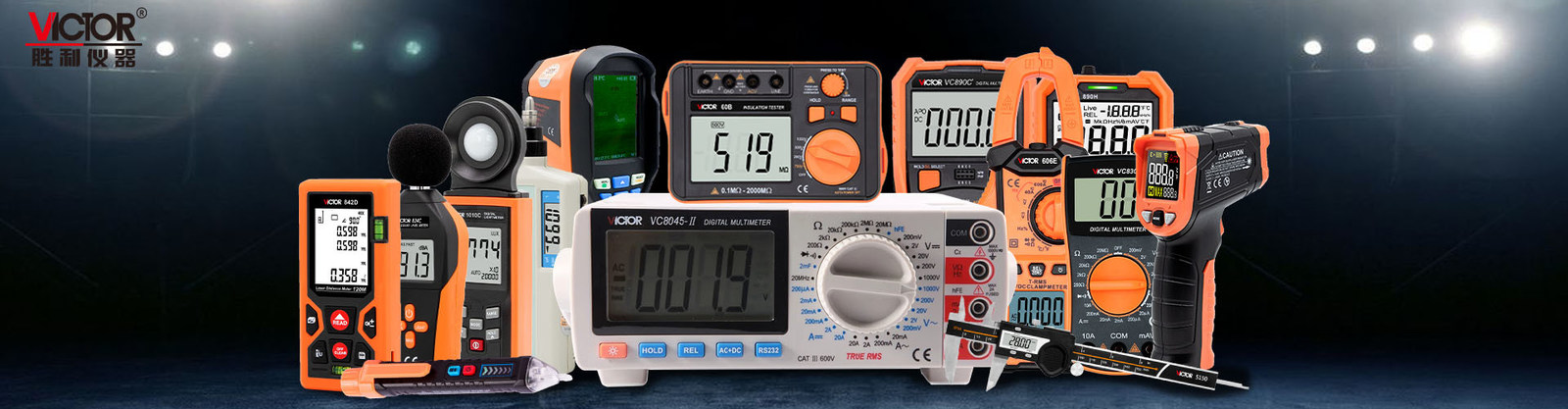 Qualité VICTOR Digital Multimeter & Multimètre de bride de Digital ...